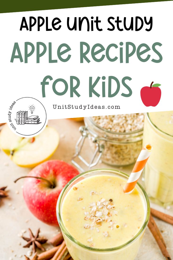 Easy Ideas for Cooking with Kids - Apple Unit Study